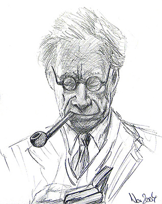 Learn to draw a portrait / face in the front view